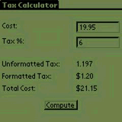 tax calculator