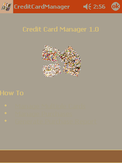 Credit Card Manager