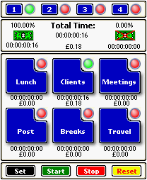 billable buddy time manager for sony p800/p900