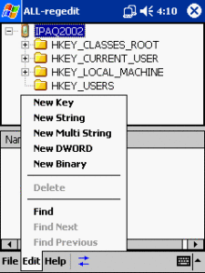 all-regedit for pocketpc 2002