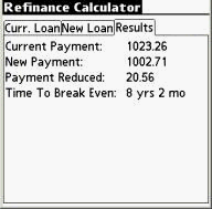 Mortgage Gadgets for Palm OS 5