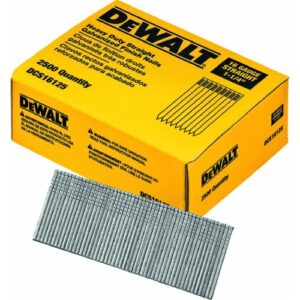 DEWALT Finish Nails, 1-1/4-Inch, 16GA, 2500-Pack (DCS16125) (packaging may vary)