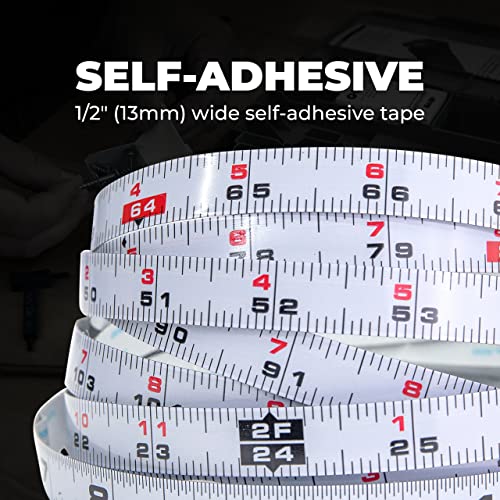 Kreg KMS7724 12' Self-Adhesive Measuring Tape (Left-Right Reading)