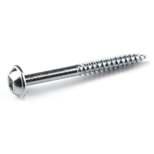 Kreg SML-F150-500 Zinc Pocket-Hole Screws 1 1/2 Inch, 7 Fine Thread Maxi-Loc Head (500 Count)