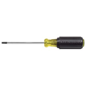 klein tools 19544 t25 torx screwdriver, round shank, cushion-grip