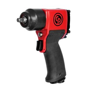 Chicago Pneumatic CP724H Air Impact Wrench (3/8 Inch), Air Impact Gun Industrial Repair & Assembly Tool, Pistol Handle, Pin Clutch, Max Torque Output 200 ft. lbf/271 Nm, 9600 RPM