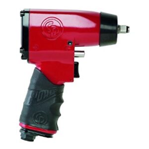 Chicago Pneumatic CP724H Air Impact Wrench (3/8 Inch), Air Impact Gun Industrial Repair & Assembly Tool, Pistol Handle, Pin Clutch, Max Torque Output 200 ft. lbf/271 Nm, 9600 RPM