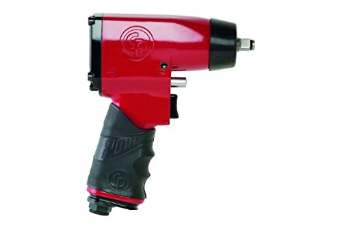 Chicago Pneumatic CP724H Air Impact Wrench (3/8 Inch), Air Impact Gun Industrial Repair & Assembly Tool, Pistol Handle, Pin Clutch, Max Torque Output 200 ft. lbf/271 Nm, 9600 RPM