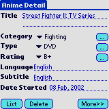 Anime Collector downloadable Software