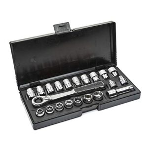 GEARWRENCH 21 Pc. 3/8" Drive 6 Pt. Pass-Thru™ Tool Set, SAE/Metric - 8921