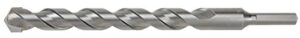 irwin tools drill bit 1" x 8" x 12" masonry 1/2" shk