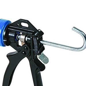 COX 41004 Chilton 10.3-Ounce Cartridge Rotating Cradle Manual Caulk Gun, Steel