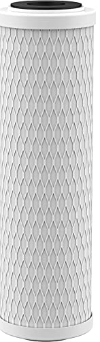 Pentair OMNIFilter CB3 Carbon Water Filter, 10" Undersink Carbon Block Taste & Odor Replacement Filter Cartridge, NSF Certified to Reduce PFOA/PFOS, 10" x 2.5", 0.5 Micron