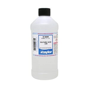 taylor technologies inc r-0009-e sulfuric acid .12n 16 oz