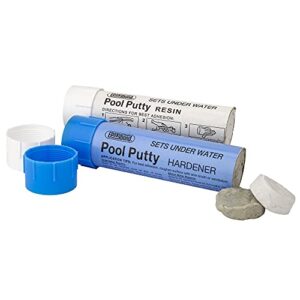 Epoxybond Pool Putty 2-Part Set | Swimming Pool & Spa Repair | Easy DIY | Fix Cracks Leaks Underwater or Above | Concrete, Fiberglass & Variety of Other Surfaces | by Atlas Minerals