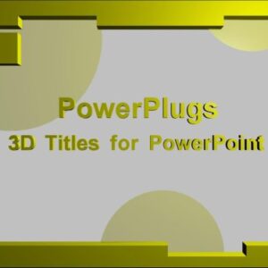 PowerPlugs: 3D Titles for PowerPoint Volume 2