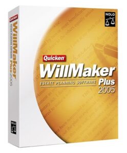 quicken willmaker plus 2005 with free ebook