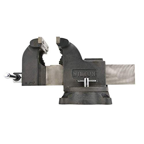 Wilton WS8 Shop Bench Vise, 8" Jaw Width, 8" Max Jaw Opening (63304)