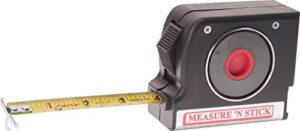 steck manufacturing 36000 measure 'n stick tape , black