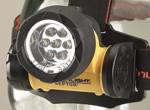 Streamlight 61052 Septor LED Headlamp with Strap - 120 Lumens Yellow