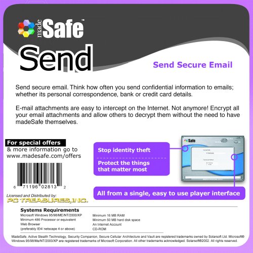 Made Safe Send Software