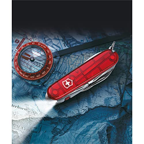 Victorinox Swiss Army Huntsman Lite Pocket Knife (Ruby)