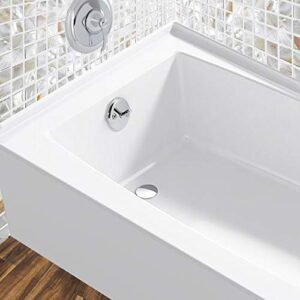 EZ-FLO 35243 Trip-Lever Bathtub Face Plate with Screws, Chrome 2.25 x 3.25 x 3.25 inches