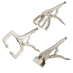 Capri Tools Locking Welding Clamp, 3 Pieces