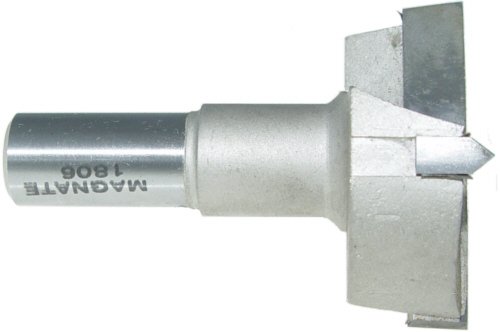 Magnate 1806 Hinge Boring Bit - 1-3/4" Cutting Diameter; 1/2" Shank Diameter; 2-3/8" Overall Length