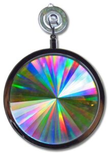 suncatcher - rainbow prism axicon window sun catcher - these suncatchers are great for feng shui