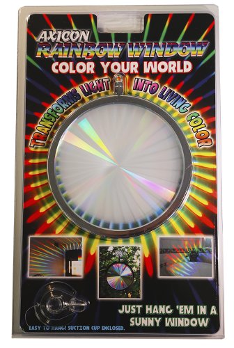 Suncatcher - Rainbow Prism Axicon Window Sun Catcher - These Suncatchers are Great for Feng Shui