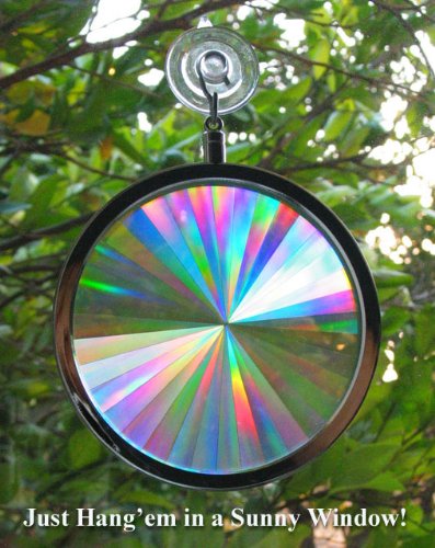 Suncatcher - Rainbow Prism Axicon Window Sun Catcher - These Suncatchers are Great for Feng Shui