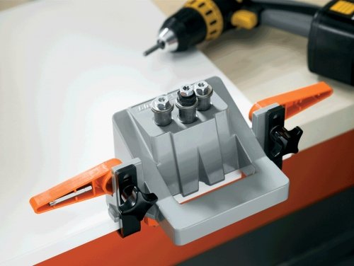 Blum M31.1000 Eco Drill Hinge Jig with Bit & Driver, Heavy Duty