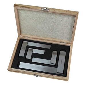 faithfull engineers squares set 4pc (2/3/4/6in)