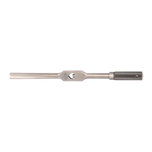 Starrett Tap Wrench with Tempered Gripping Surfaces - 1/4-5/8" (6.35-16mm) Capacity Tap Size, 12" (300mm) Body Length, 5/32-3/8" (4-9.5mm) Square Shank - 91C