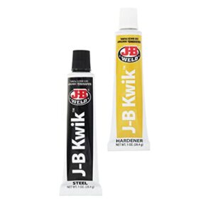 J-B Weld 8276 KwikWeld Quick Setting Steel Reinforced Epoxy - Dark Grey 2 oz