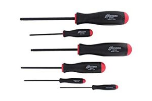 bondhus 10686 1.5-5mm balldriver screwdrivers, 6 piece set