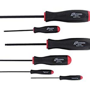 Bondhus 10686 1.5-5mm Balldriver Screwdrivers, 6 Piece Set