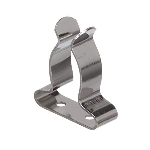 Seachoice Spring Clamps, Pack of 2, Polished Stainless Steel, 5/8-1.25 In.