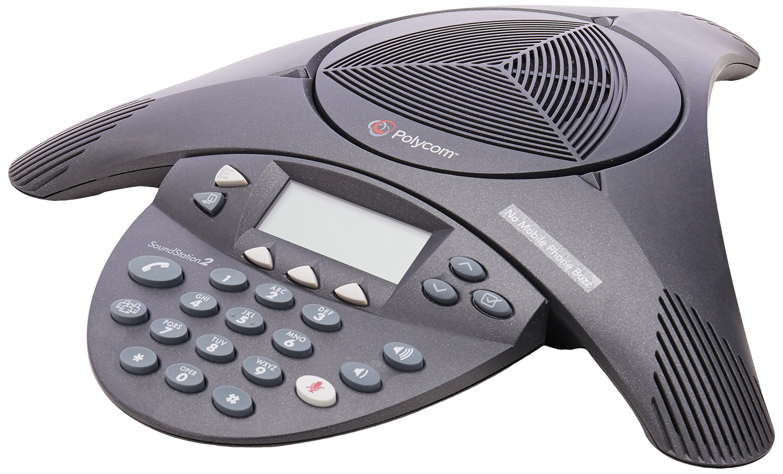 Polycom SoundStation 2 Non Expandable Analog Conference Phone (2200-16000-001)