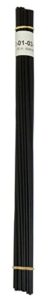 polypropylene rod, 1/8" diameter, 30 ft, black