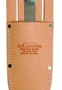 A.M. Leonard Leather Sheath for Soil Knife (Hori Hori Not Included)