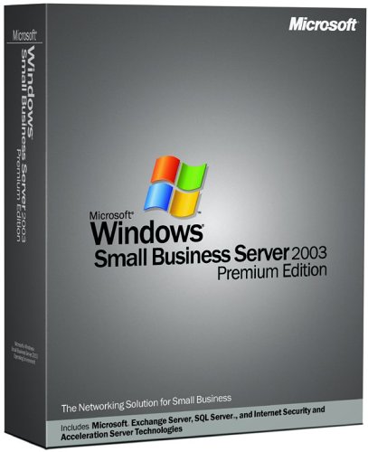 Microsoft Windows Small Business Server Premium 2003 With Service Pack (5 Client)