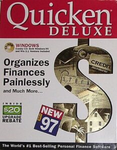 quicken deluxe 97 windows version 6