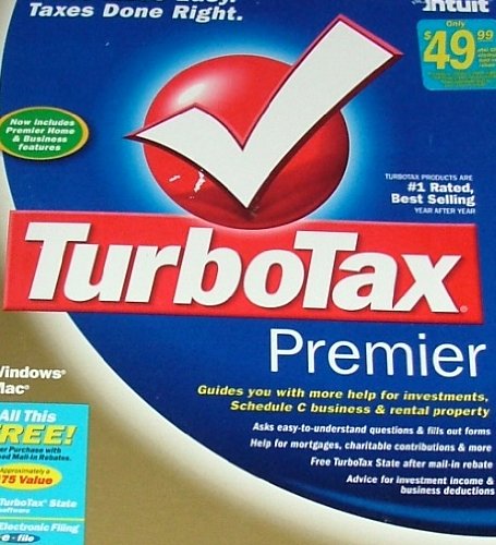 INTUIT TurboTax 2004 Premier ( Windows/Macintosh )