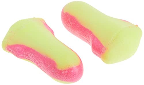 Howard Leight by Honeywell Laser Lite High Visibility Disposable Foam Earplugs, Pink/Yellow , 200-Pairs (LL-1) - 3301105