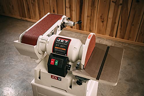 JET JSG-6DC 6"x48" Belt / 12" Disc Benchtop Sander, 1-1/2HP, 1Ph 115/230V (708599)