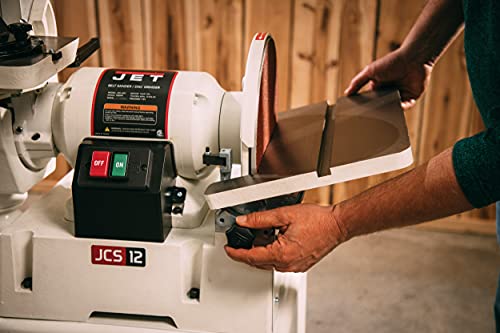 JET JSG-6DC 6"x48" Belt / 12" Disc Benchtop Sander, 1-1/2HP, 1Ph 115/230V (708599)