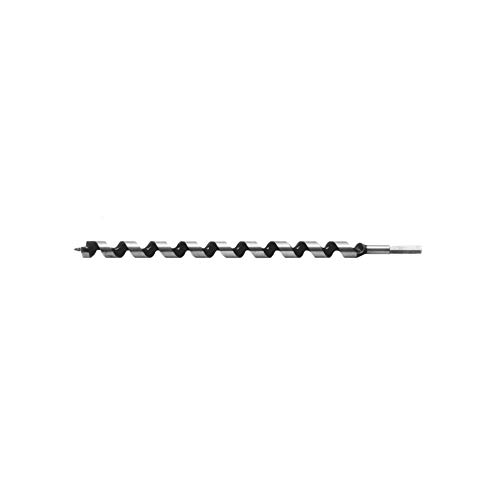 Klein Tools 53443 1-1/8" Bit by 15" Twist Length SHIP-Auger Bit with Screw Pt