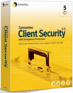 symantec client security 3.0 with groupware protection business pack - 5 user